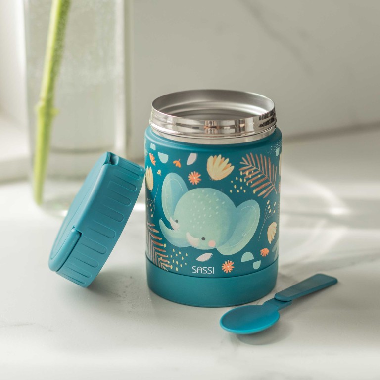 Baby food flask - Chewy the Elephant