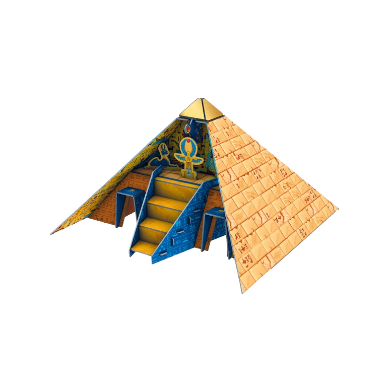 The 3D Pyramid. Ancient Egypt