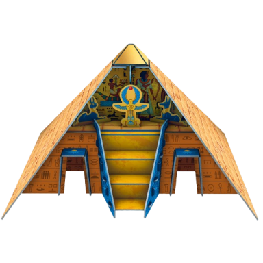 The 3D Pyramid. Ancient Egypt