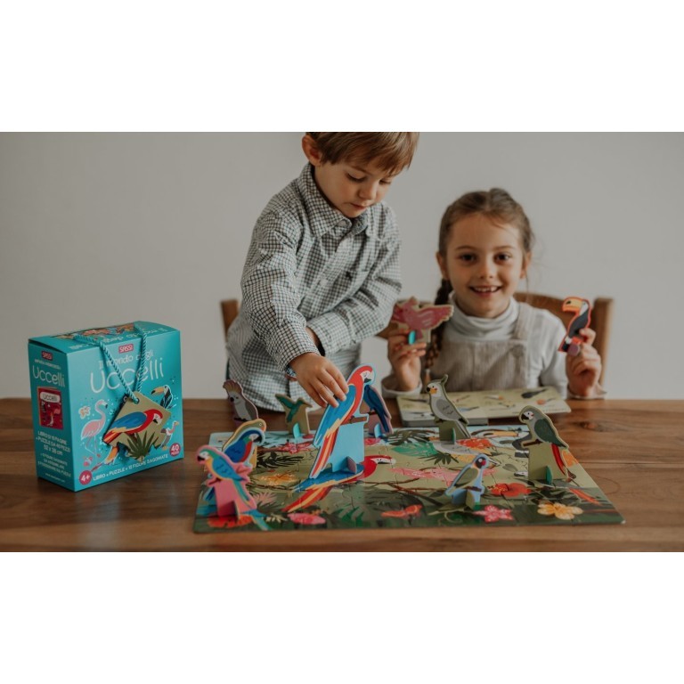 Q-box. Le monde des oiseaux