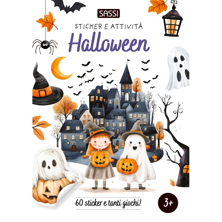 Sticker e attività. Halloween