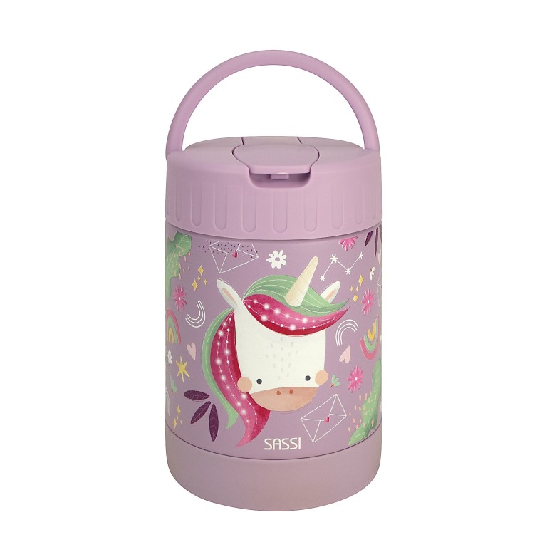 Baby food flask - Sparkly the Unicorn